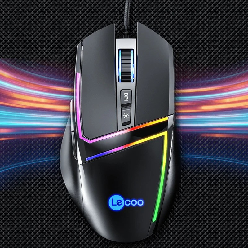 ماوس گیمینگ لنوو مدل Lecoo MS106 - فروشگاه اینترنتی کافه جانبی