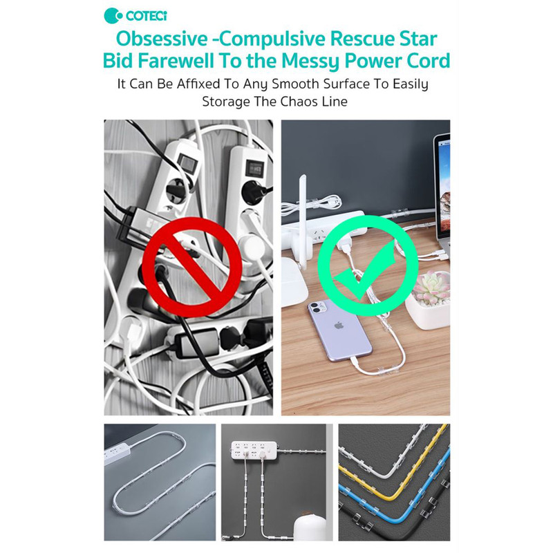 نظم دهنده سیم و کابل کوتتسی مدل 82102 بسته 20 عددی - فروشگاه اینترنتی ...